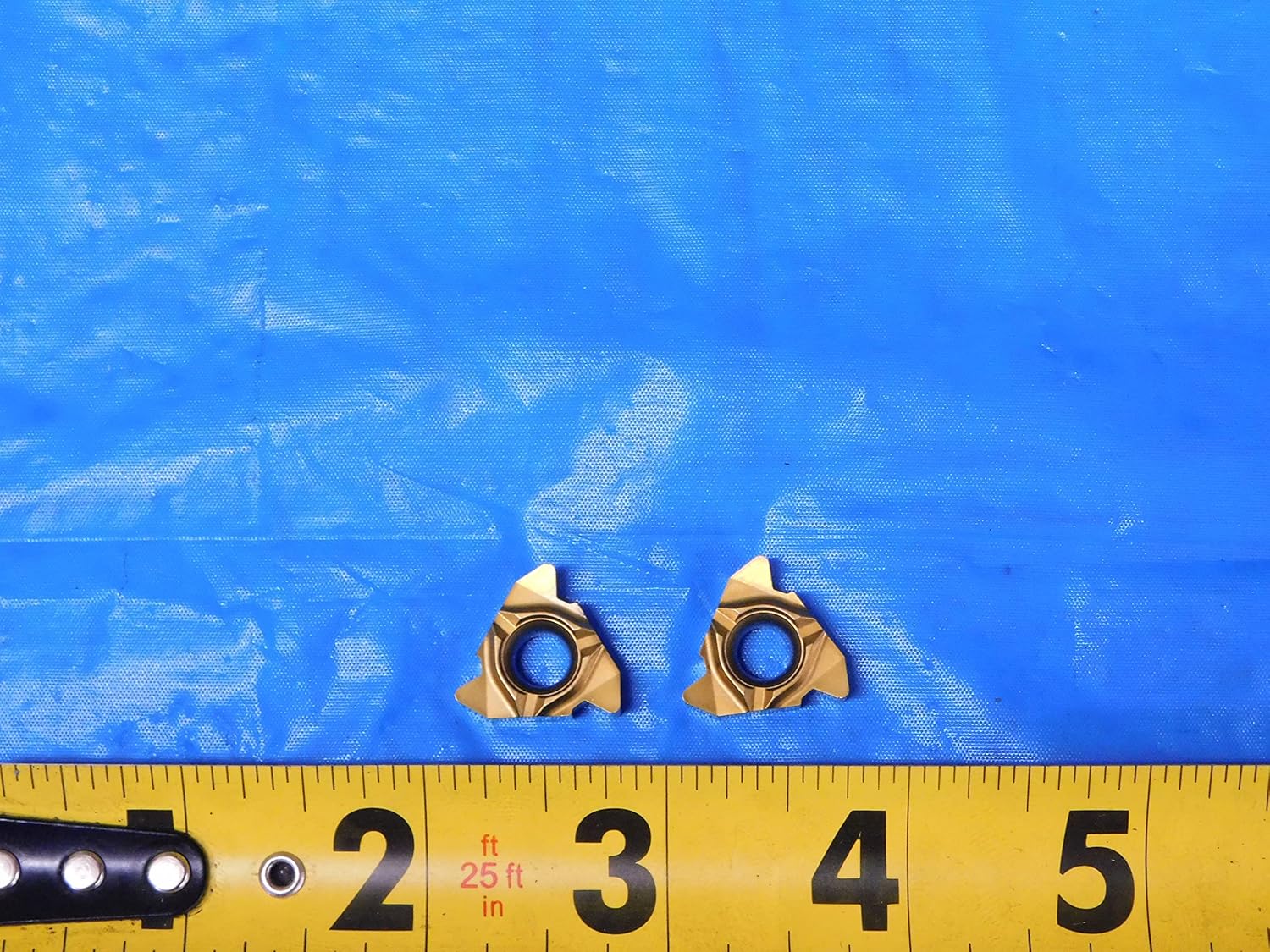 2PCS New SANDVIK V38 4-2 1020 TiN Coated Carbide Laydown Threading ...