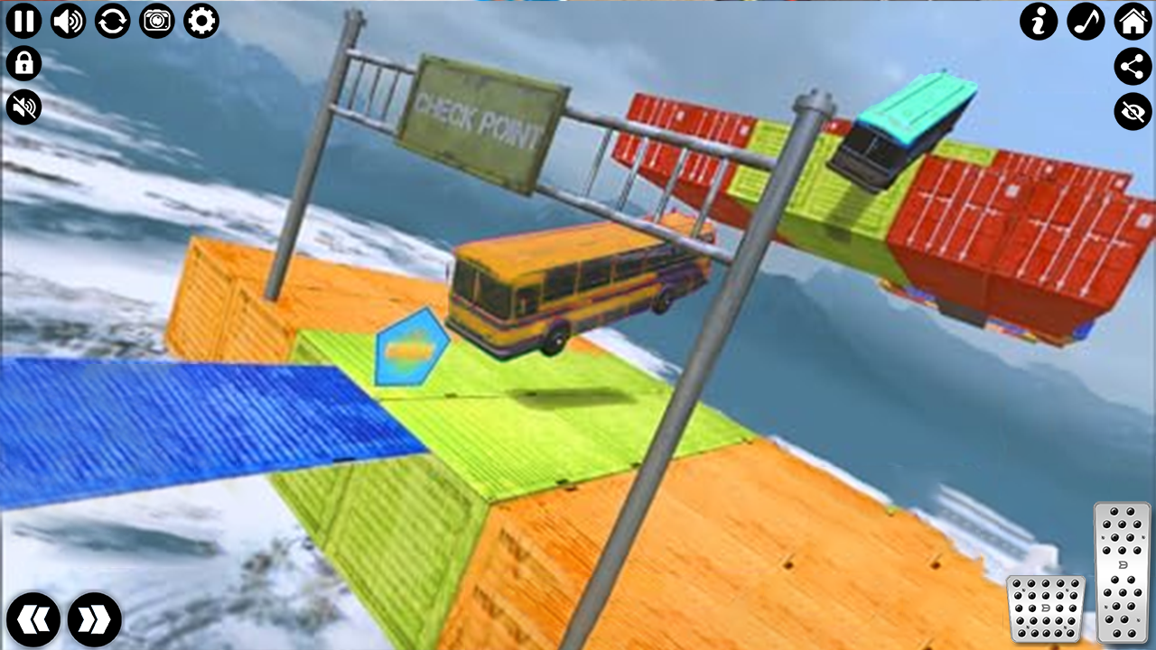 Bus Driving Games - Mega Ramp Coach Bus Games - Bus Racing Games ...