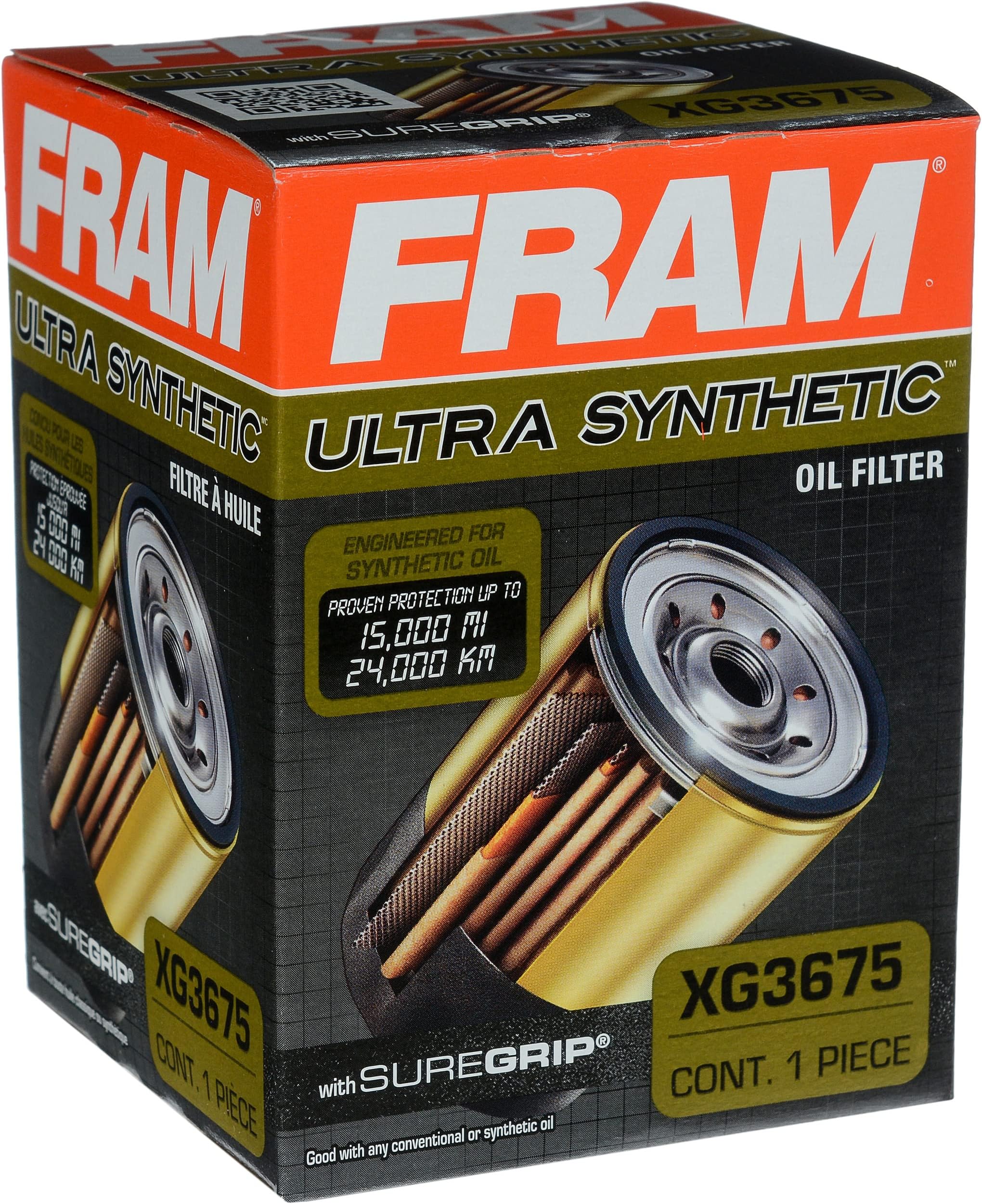 Amazon.com: FRAM Extra Guard Spin-On Automotive Replacement Oil Filter ...