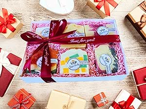 VIP Essentials Soaps & Candles Luxurious SOAP GIFT BOX, 6 Count - Skin ...