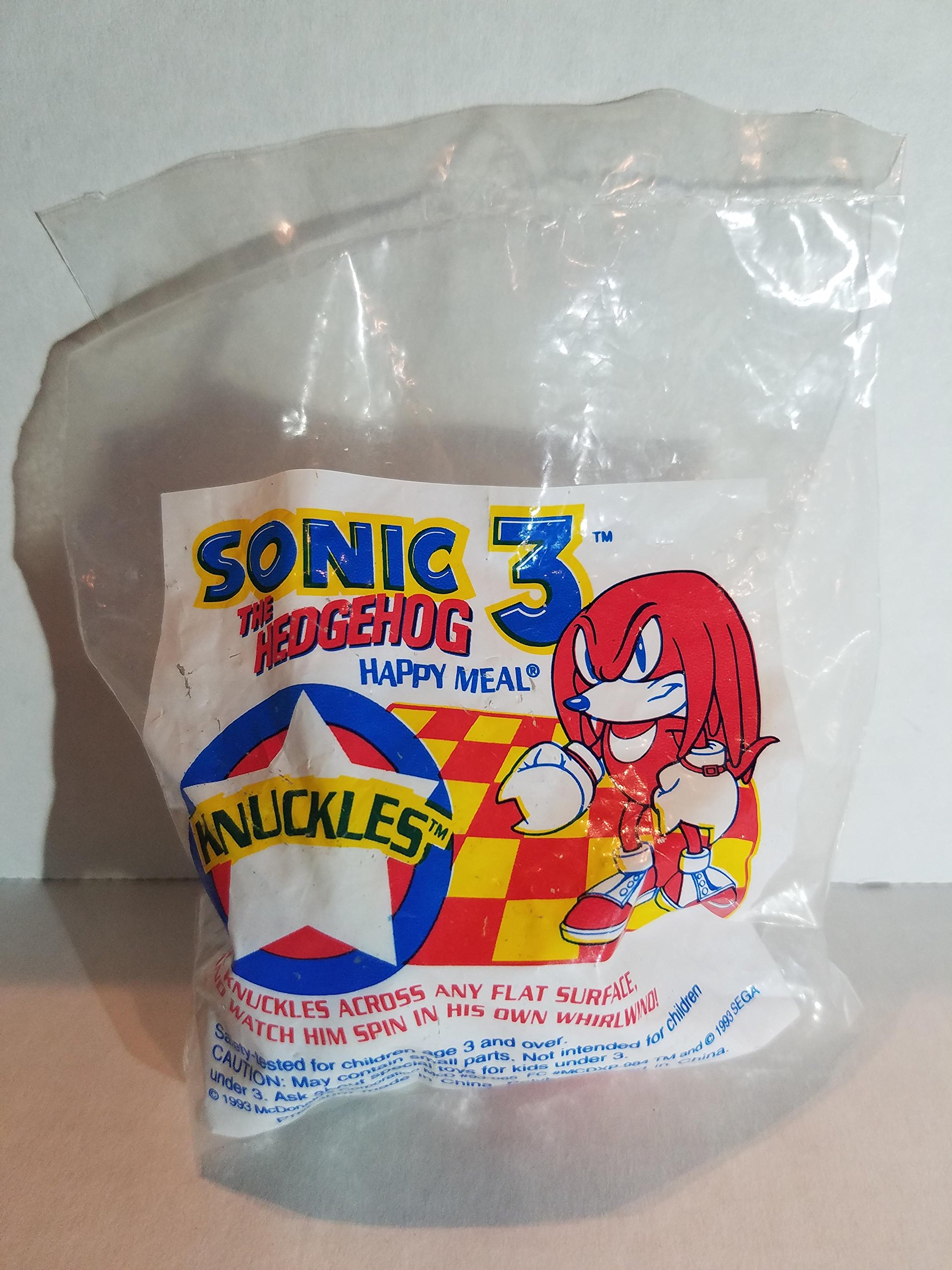 Buy McDonalds Happy Meal - Sonic the Hedgehog - Knuckles {Fast Food Toy ...