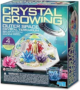 Amazon.com: 4M | Crystal Growing | Outer Space Crystal Terrarium | Grow ...