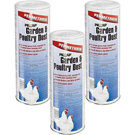 Amazon.com : Prozap (3 Pack Garden & Poultry 2-Pounds Each Poultry Dust ...