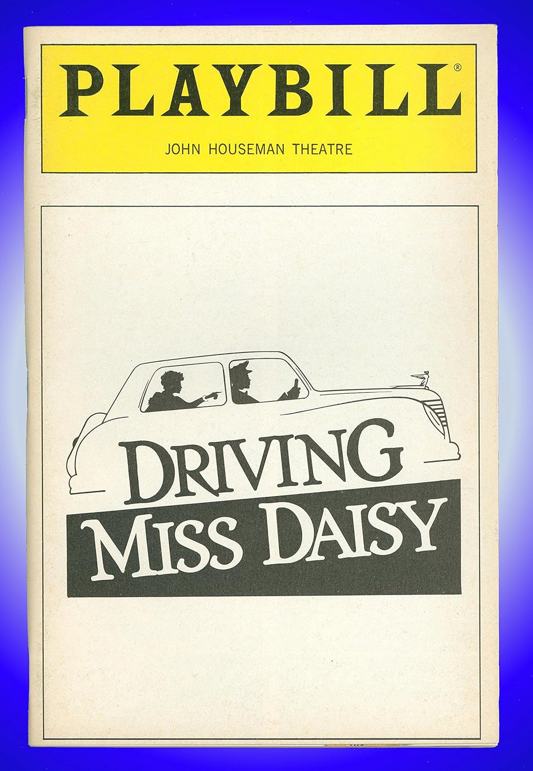 Driving Miss Daisy, Off-Broadway Playbill + Morgan Freeman, Dana Ivey ...