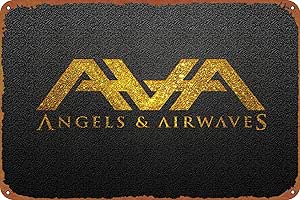 Amazon.com: Angels And Airwaves Logo Music Posters Tin Signs Retro ...