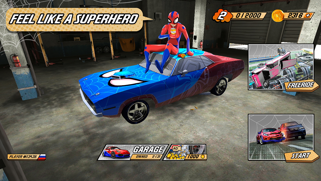Spider Car Crash - App on Amazon Appstore