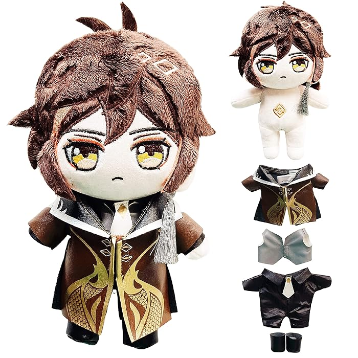 Buy 23cm/9inch Genshin Impact Plush Figure Hu Tao Raiden Shogun Klee ...