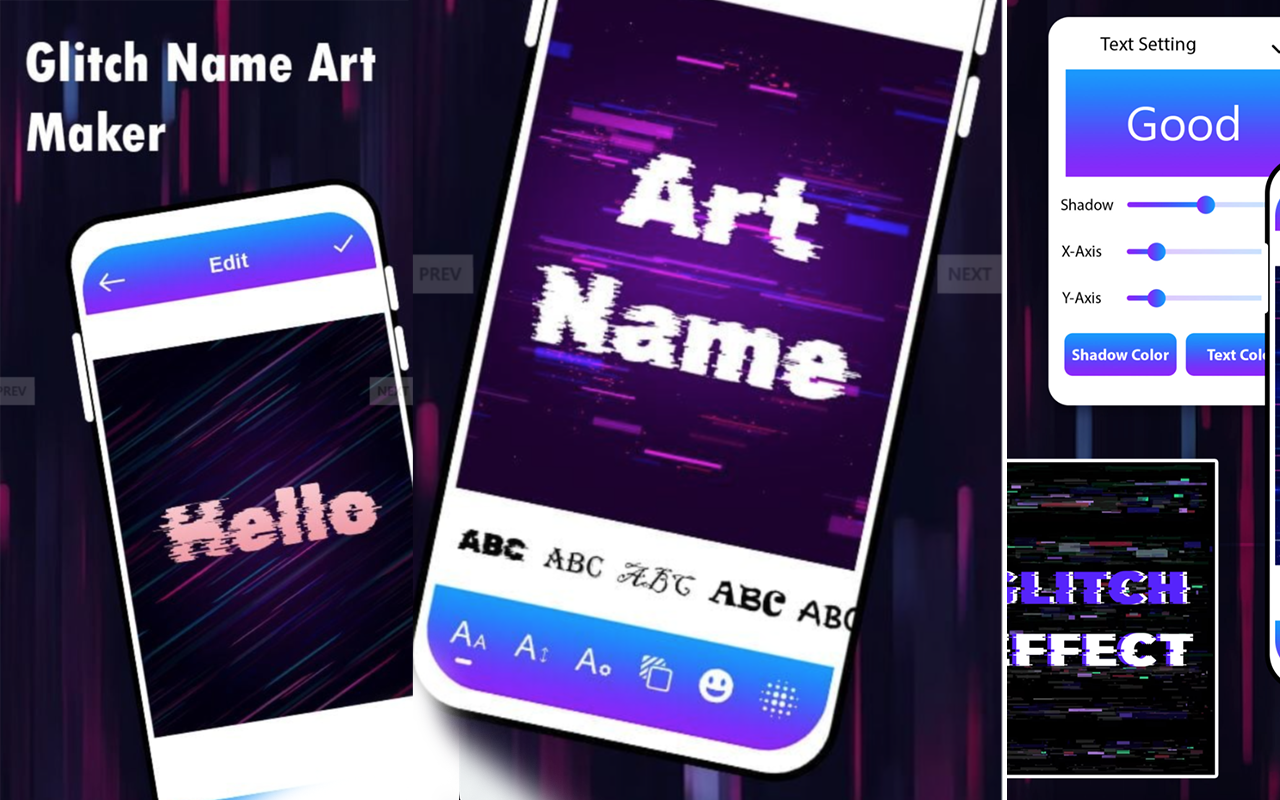 Glitch Name Art Maker - App on Amazon Appstore