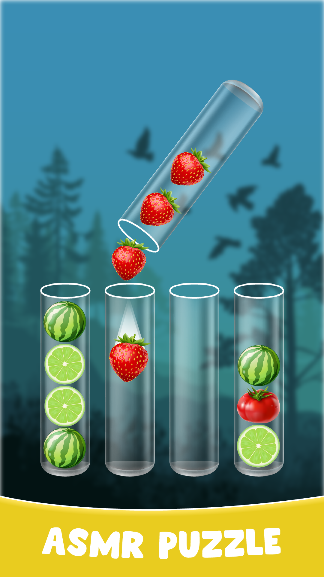 Fruit Sort Puzzle Color Sort Goods Triple Match Fun Free Games Organize ...