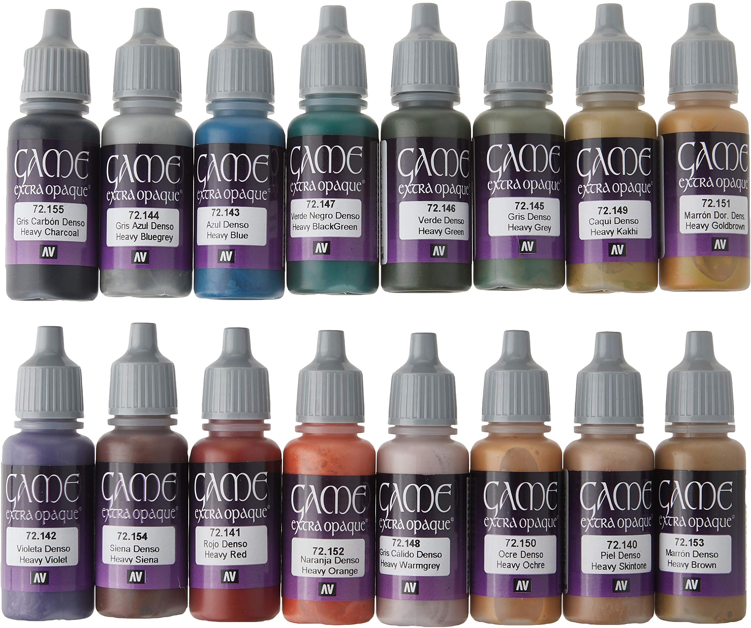 Vallejo Game Metallic Color Set, 17 ml (Pack of 8) : Amazon.co.uk: Toys ...