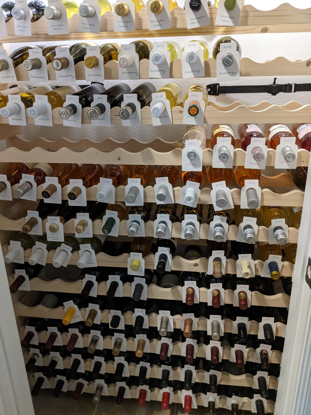 $2/mo - Finance Wine Bottle Tags Paper Wine Cellar Labels for Wine ...