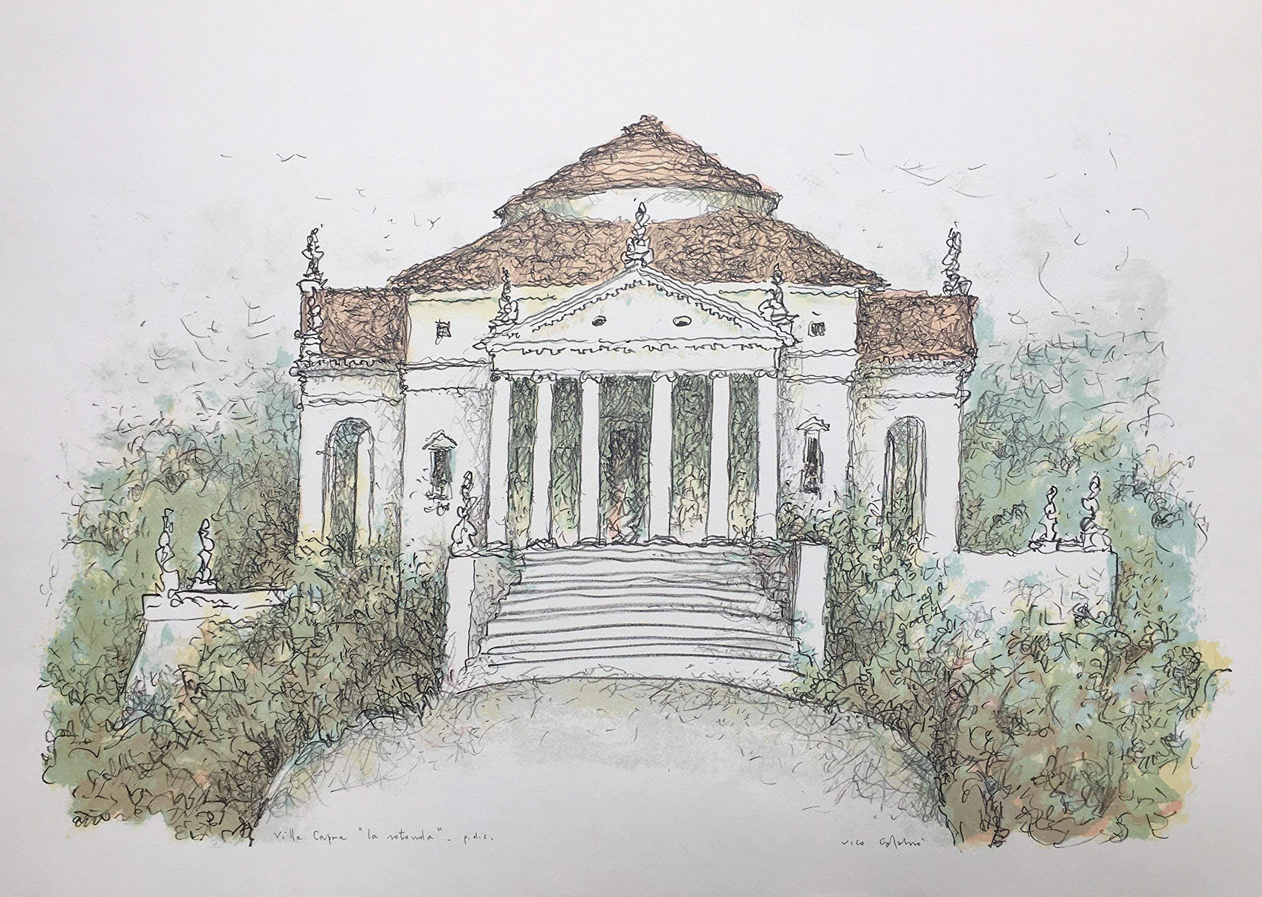 Buy Busato Graphic Art:"Venetian Villas: Villa Capra La Rotonda" #2 ...