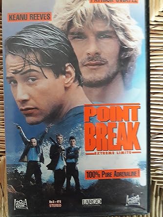 Point break [VHS] : Swayze, Patrick, Reeves, Keanu, Bigelow, Kathryn: Amazon.com.mx: Películas y ...