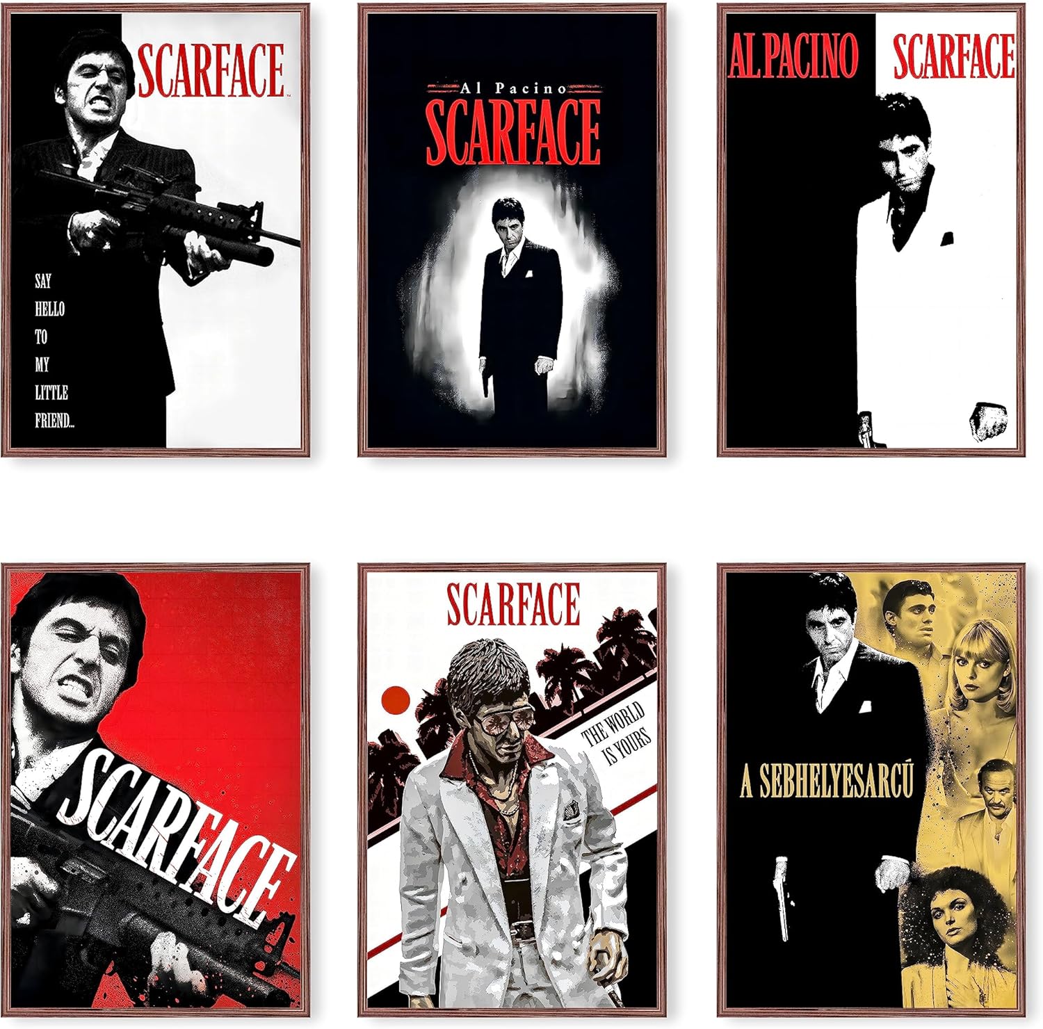 Scarface Bedroom Set Scarface Tony Montana Motivational Poster Money