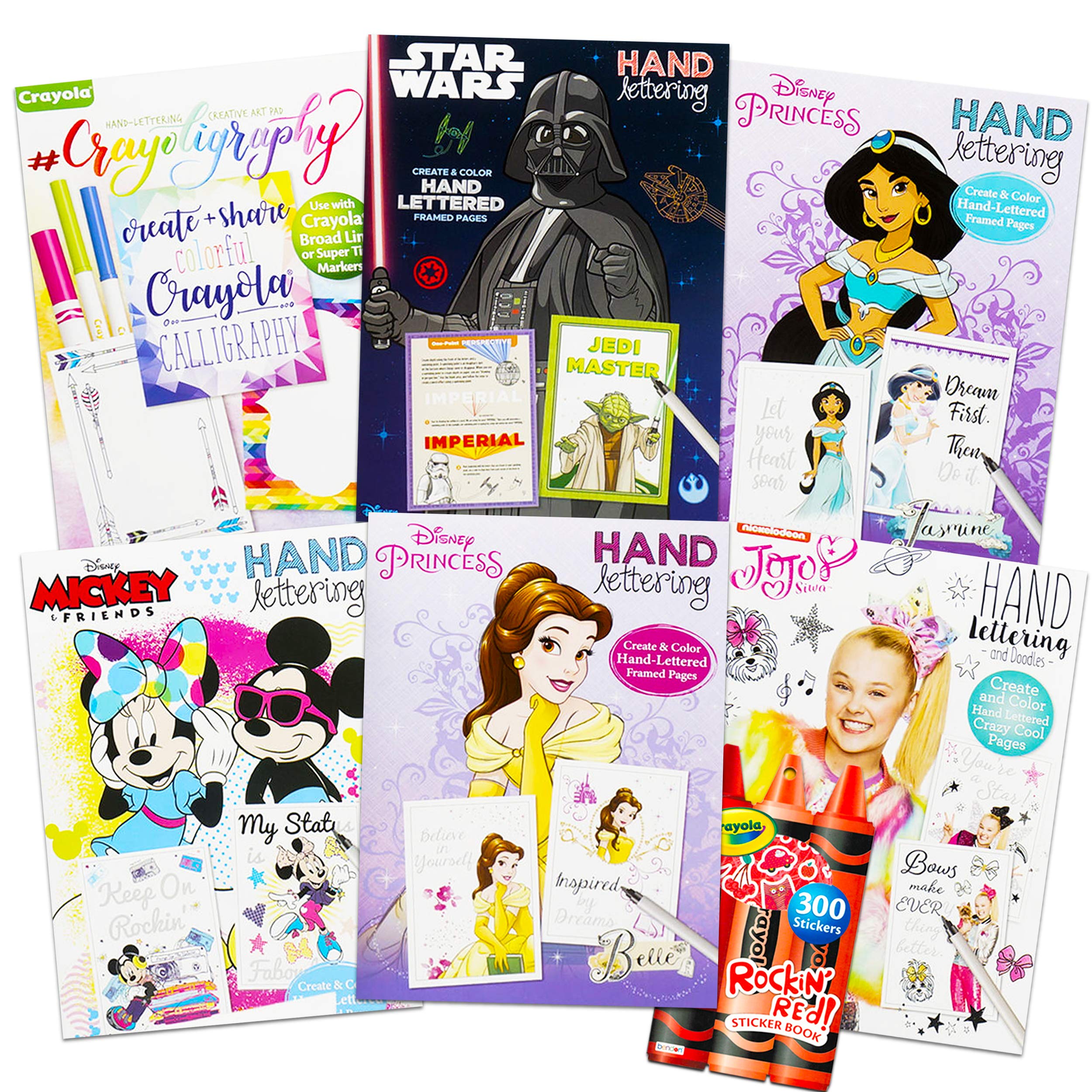 Buy Handwriting Book Bundle Set Lettering Books for Beginners - 6 Pc ...