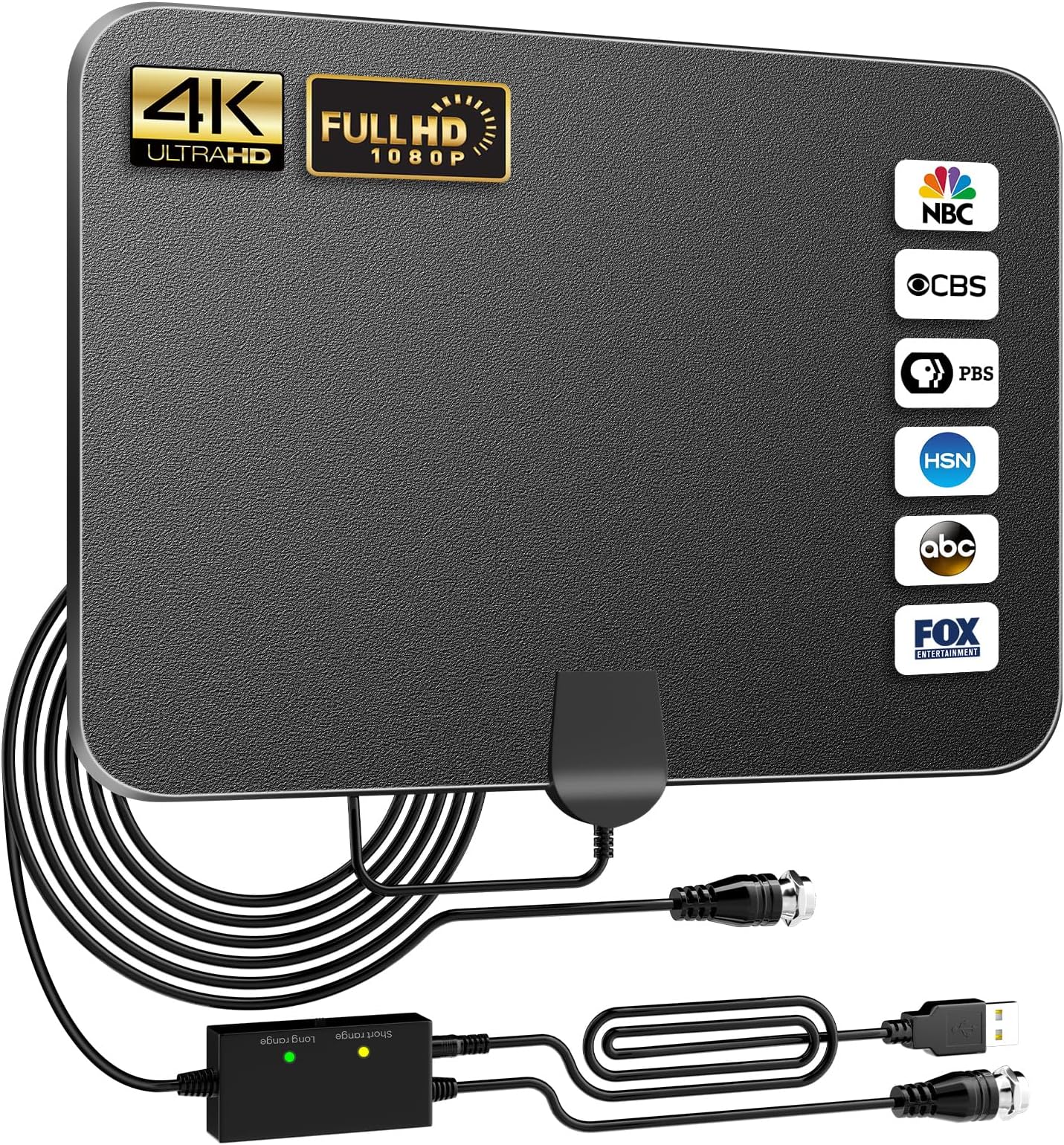 Amazon.com: 2023 Updated Amplified Digital TV Antenna,Indoor HD Antenna ...
