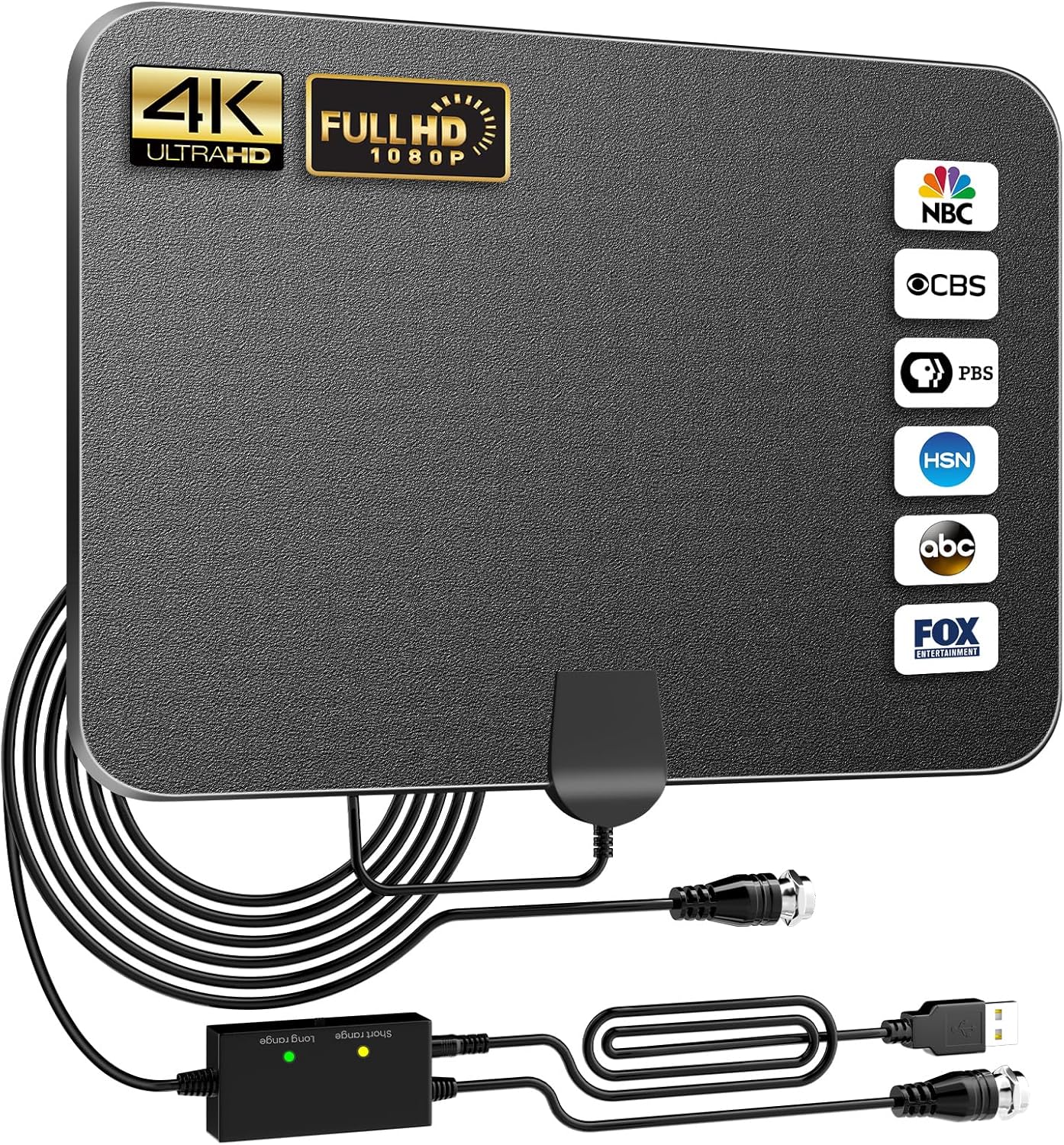 Amazon.com: 2023 Updated Amplified Digital TV Antenna,Indoor HD Antenna ...