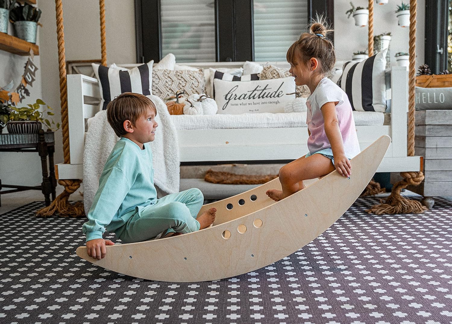 Avenlur Rocking Boat Stair Climber Montessori and Philippines | Ubuy