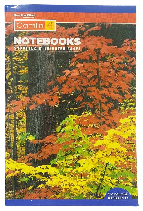 Camlin Notebook - Single Line (172 Pages) : Amazon.in: Office Products