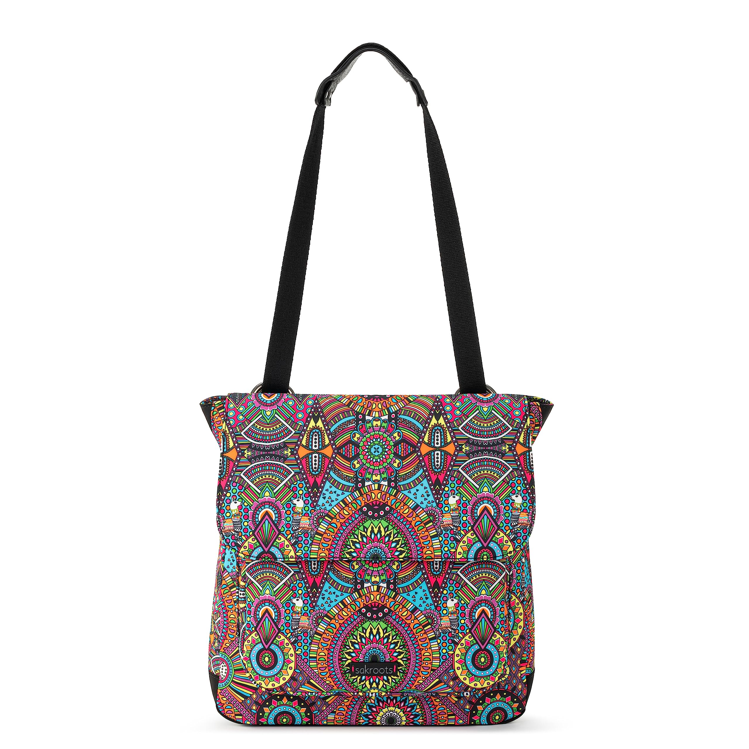 Amazon.com | Sakroots Women's Olympic Convertible Backpack, Rainbow ...