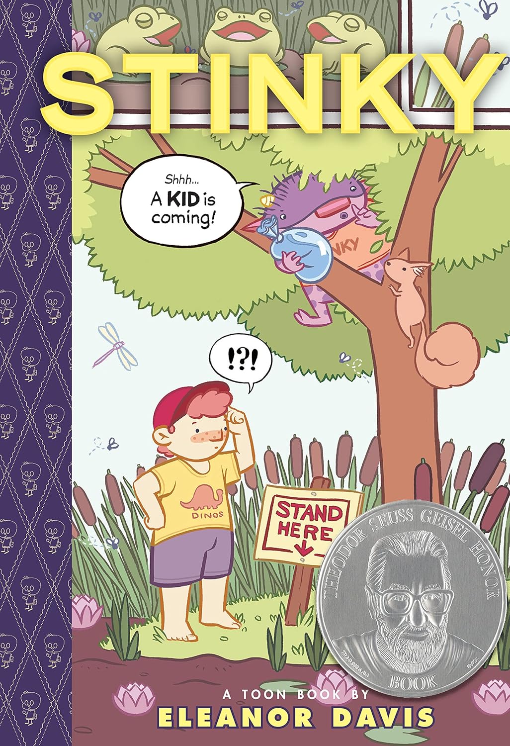 Amazon.com: Stinky: Toon Books Level 2: 9780979923845: Davis, Eleanor ...