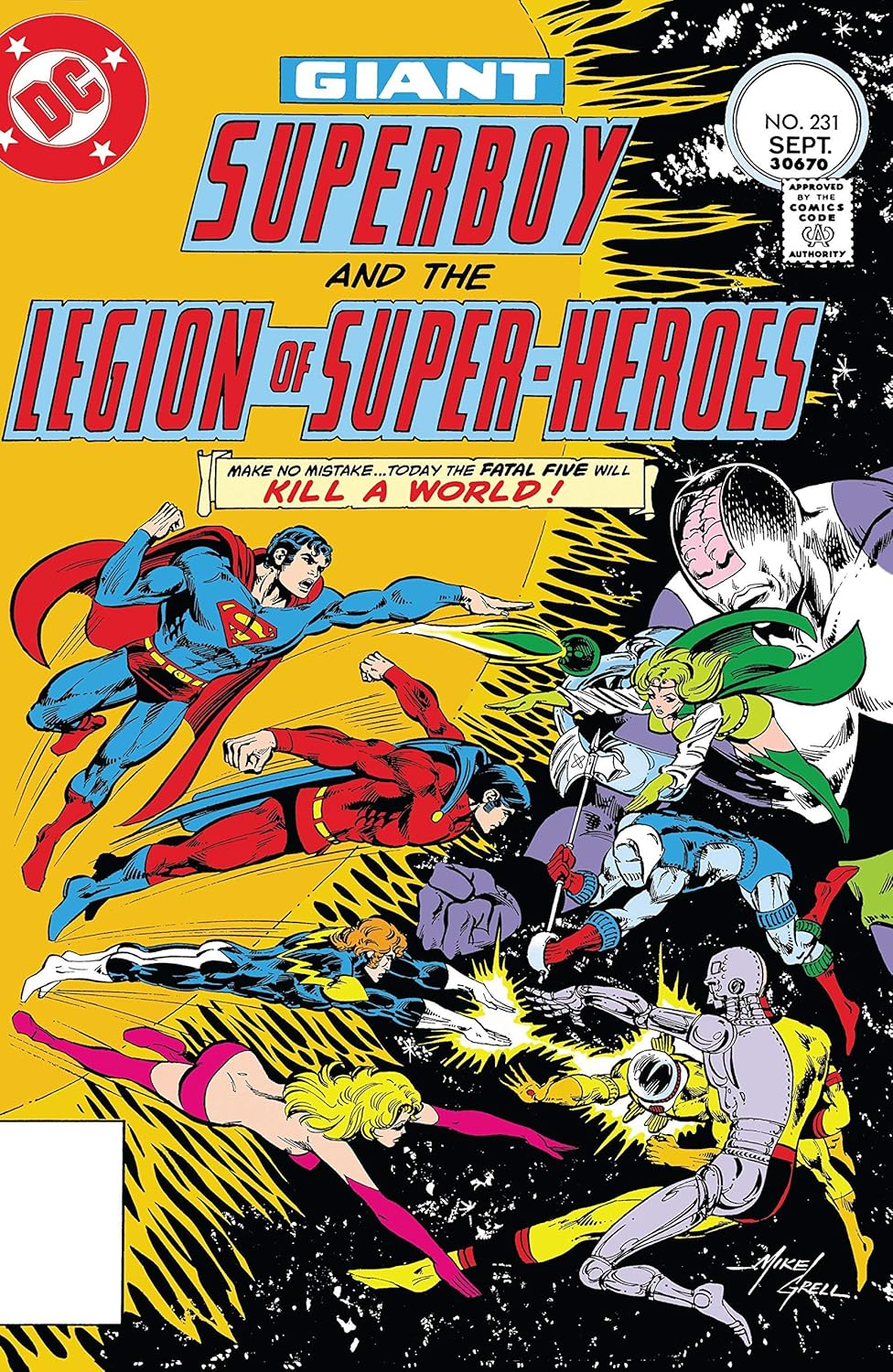 Amazon.com: Superboy and the Legion of Super-Heroes (1949-1979) #231 ...