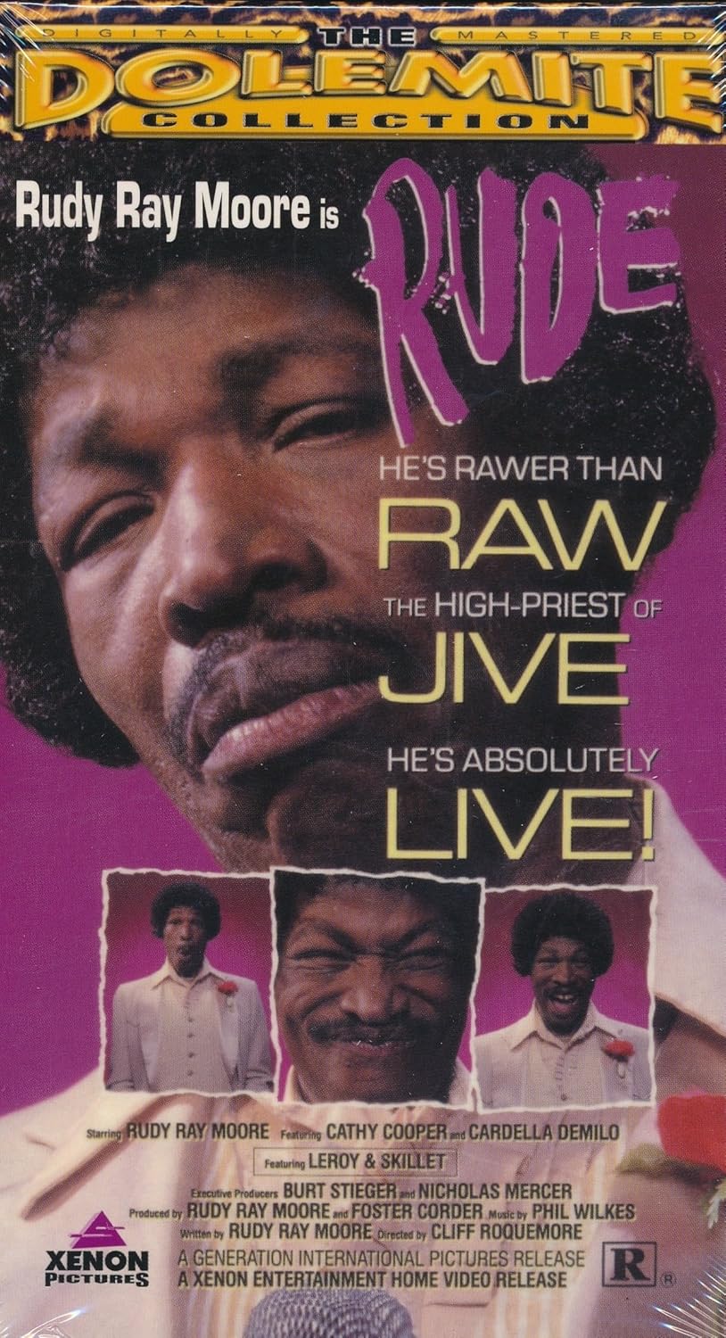 Amazon.com: Rude [VHS] : Rudy Ray Moore: Movies & TV