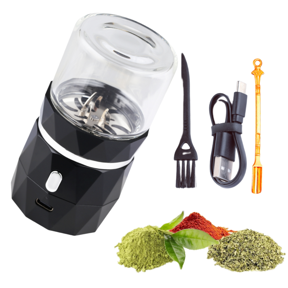Watch Small Electric Herb Grinder With USB Rechargeable on Amazon Live