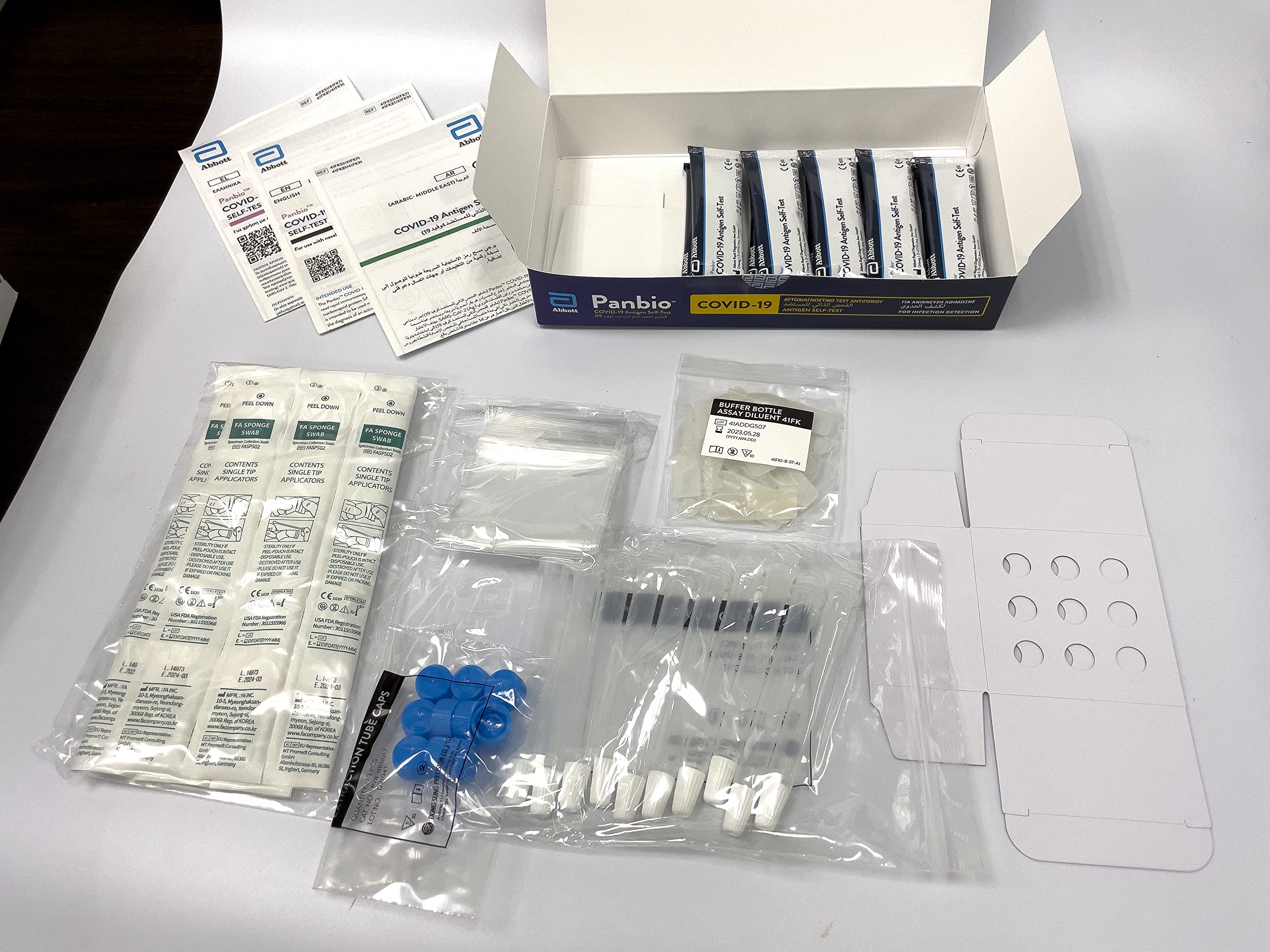 Panbio Covid-19 Antigen Self-Test (10Tests) •Panbio™ COVID-19 Antigen ...