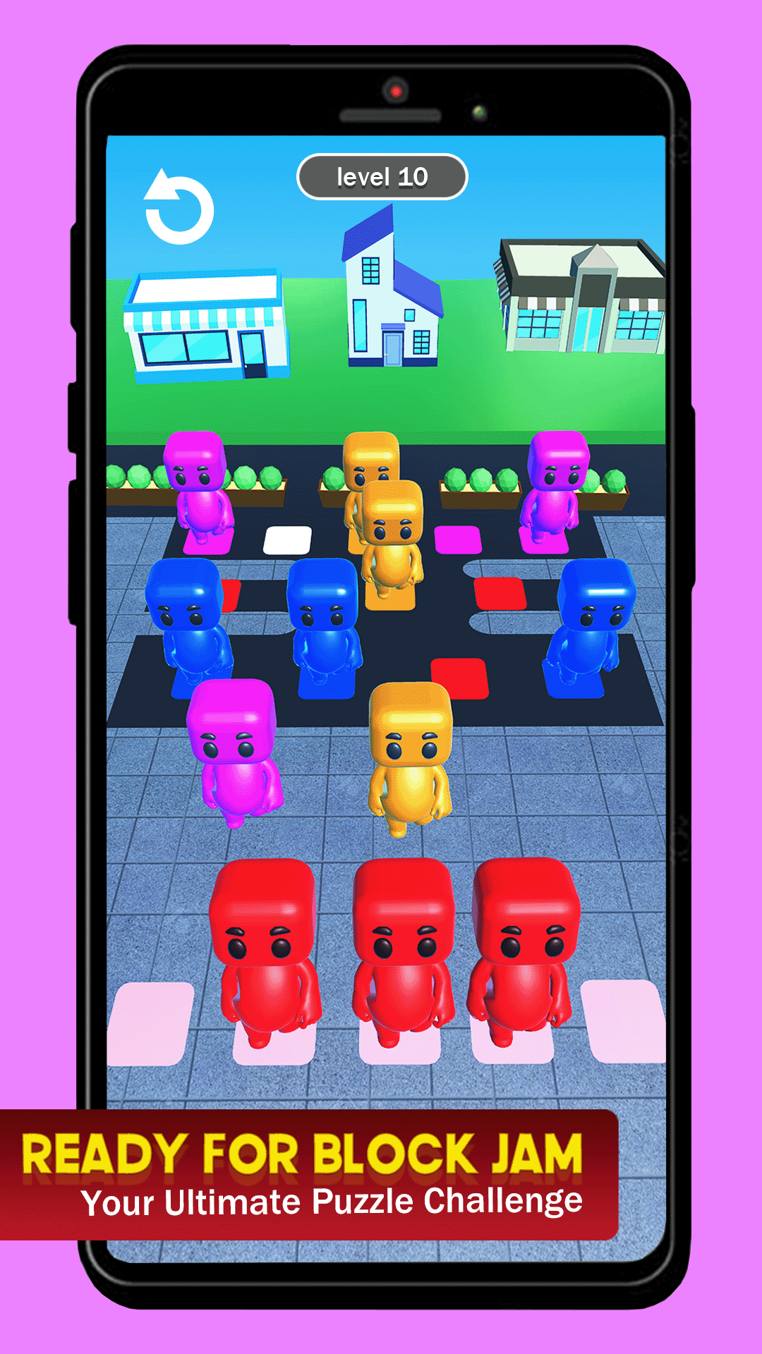 Blocks Jam Colors Sort Match Master : Combine and Merge Color Blocks ...