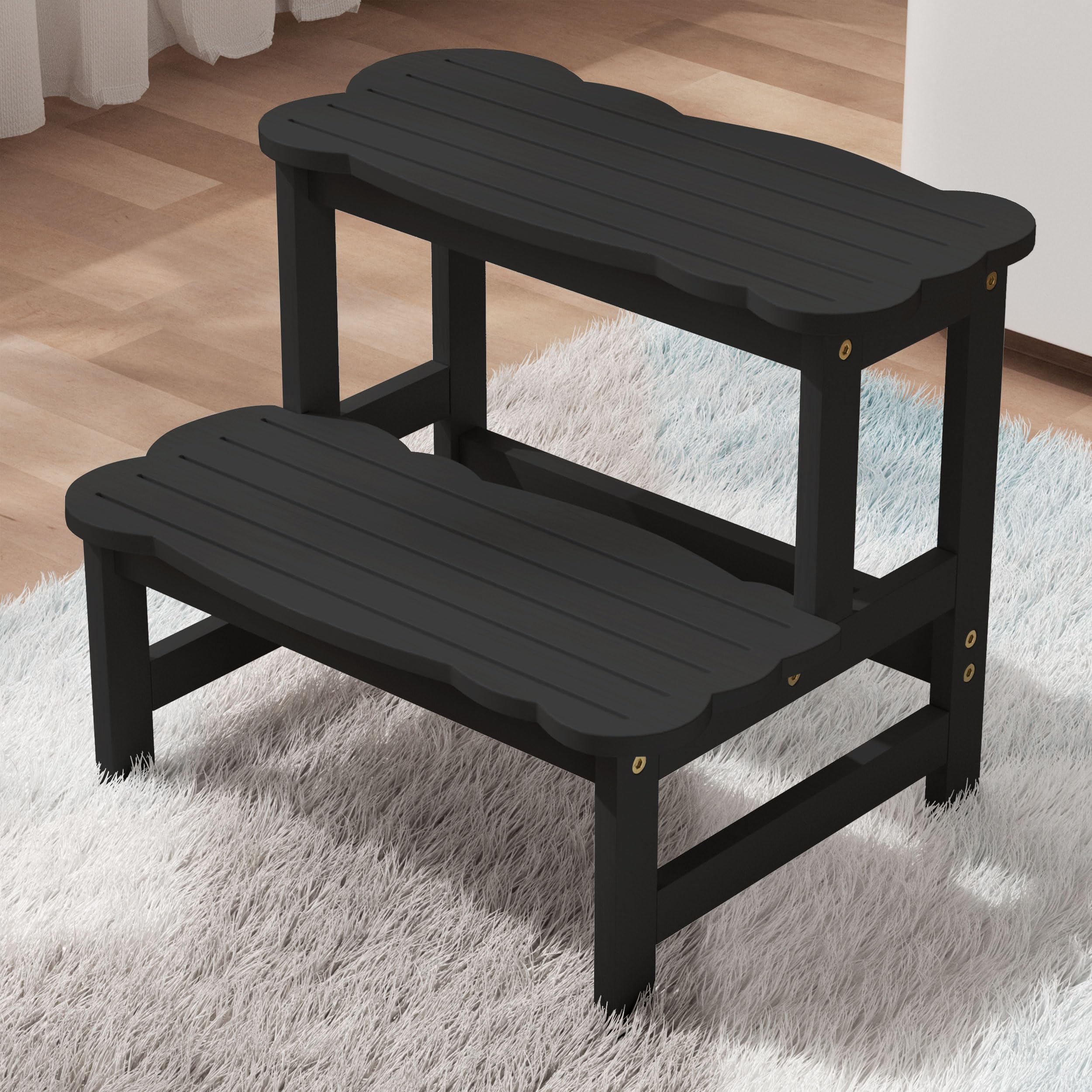 Amazon.com: COSYLAND Step Stool for Toddlers - Two Step Stools Toddler ...