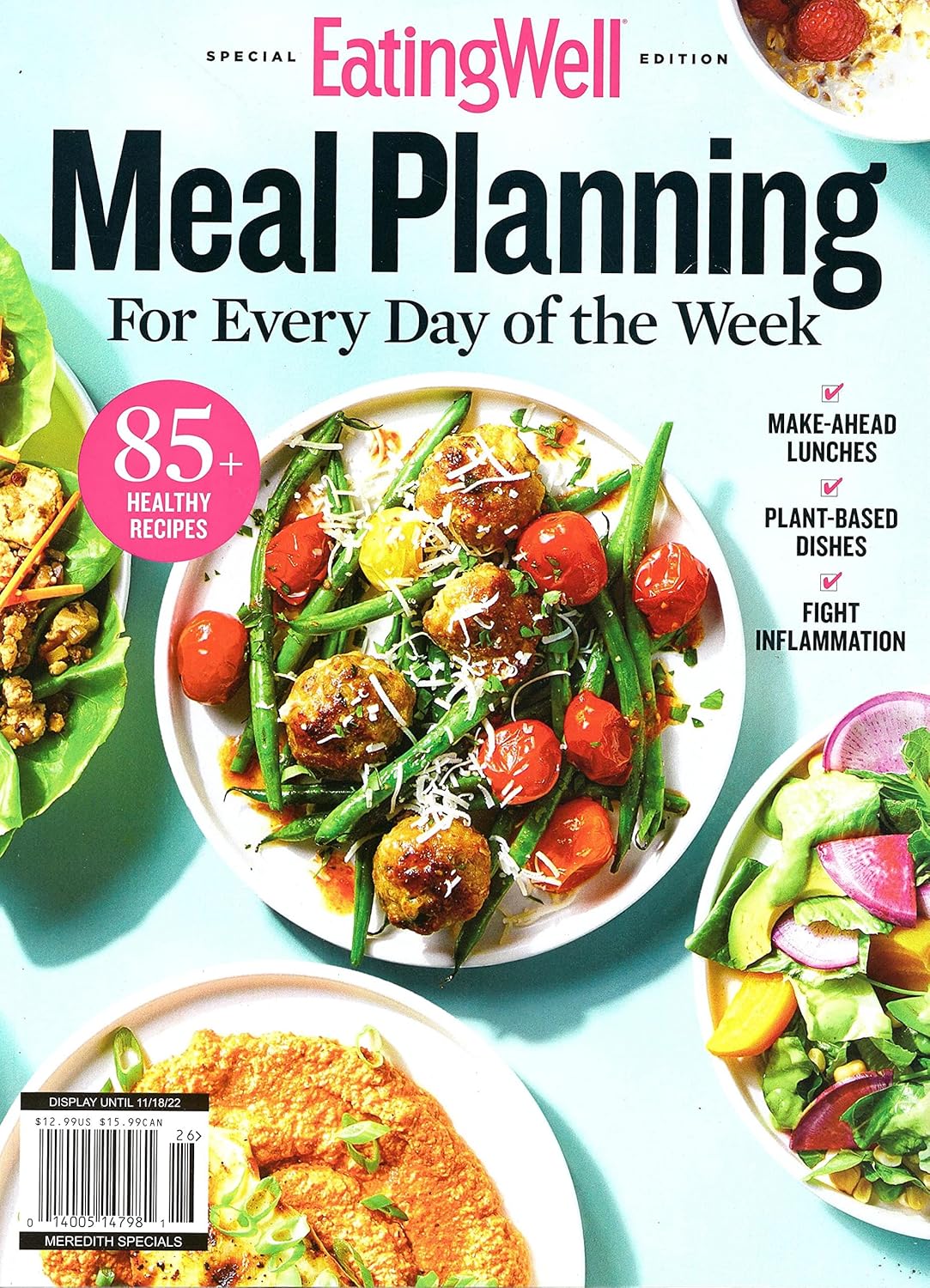 EATING WELL MAG. / SPEC. EDITION 2022 / MEAL PLANNING FOR EVERY DAY OF ...