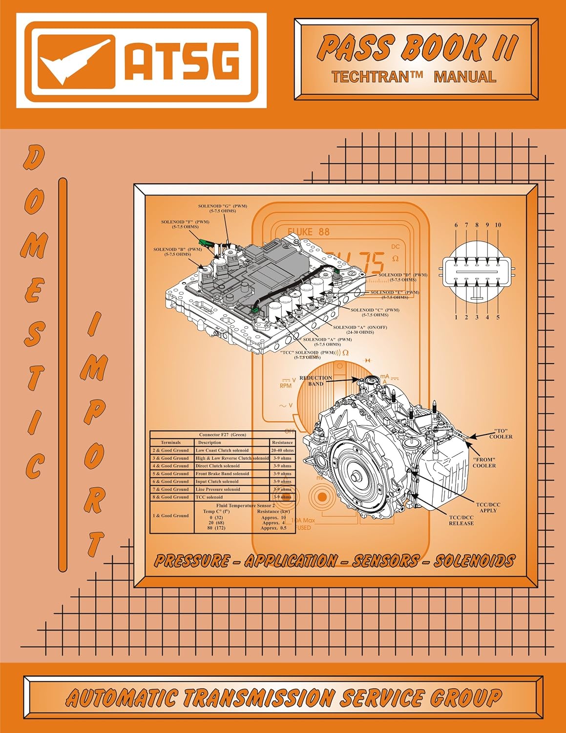 ATSG Domestic / Import Pass Techtran Transmission Manual Book II Quick ...