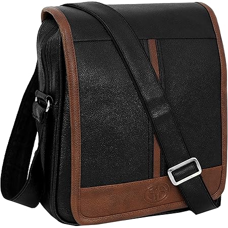 Buy Storite Stylish PU Leather Sling Cross Body Travel Office Messenger ...