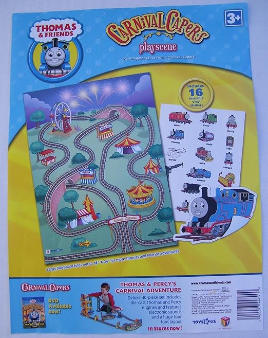 Thomas & Friends The Train Carnival Capers Playscene Large Playboard ...