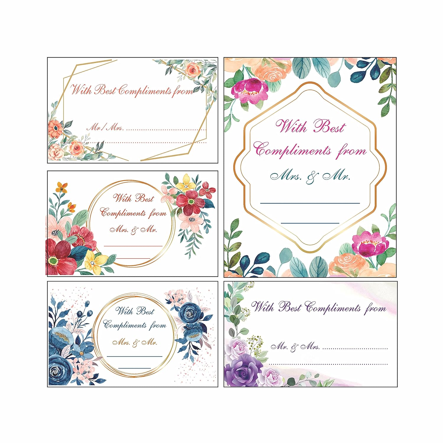 Anne Print Solutions® with Best Compliments from Wishes Card ...