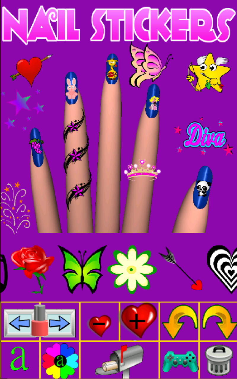 Nail Stickers Pro, Pimp your nails! - App on Amazon Appstore