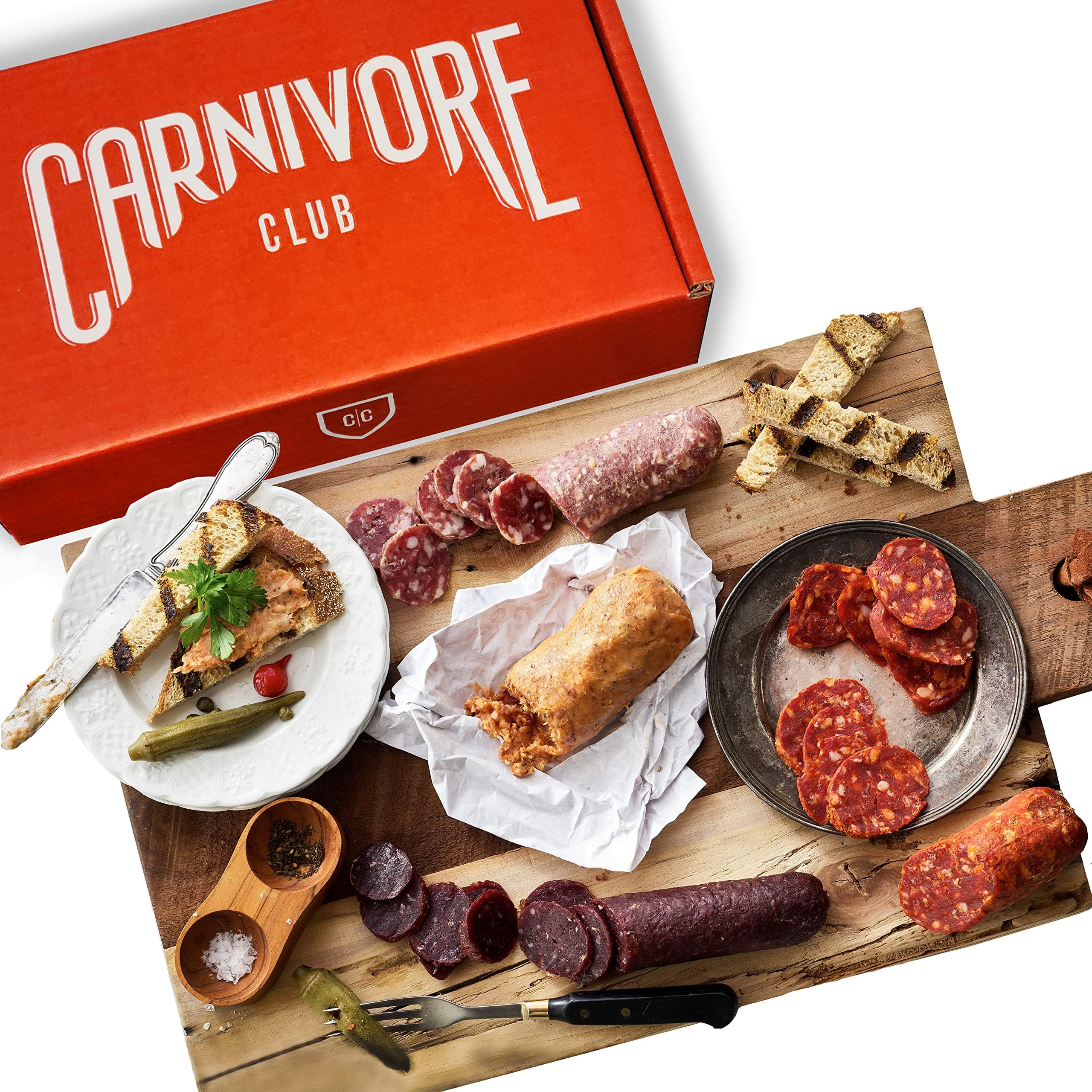 Amazon.com : Carnivore Club Gift Box (Gourmet Food Gift) 5 Italian ...