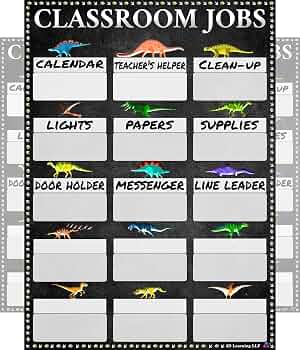 Class Jobs Chart For Classroom 3D Learning LLF Space Class Jobs Chart ...