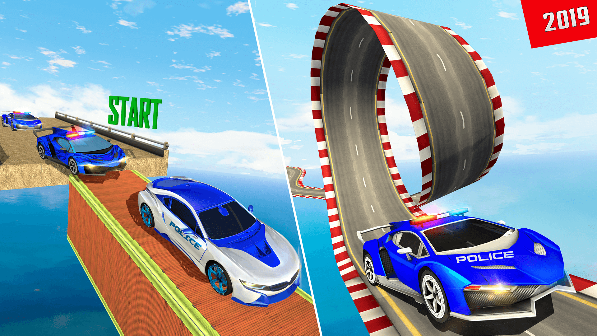 Mega Ramp US Police Car Derby Stunts - App on Amazon Appstore