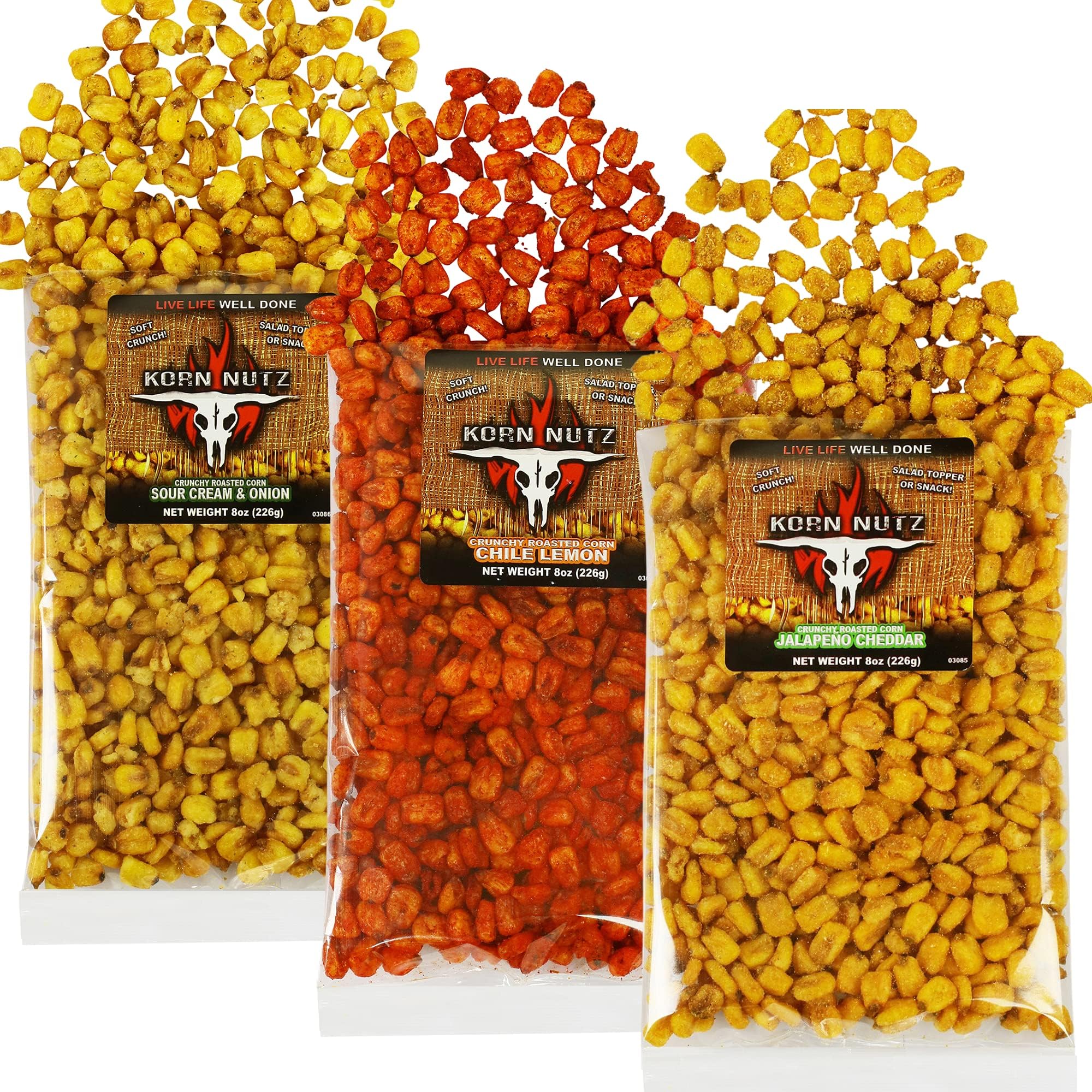 Amazon.com : Inca's Food Maiz Cancha Chulpe 15 Oz (3-pack), Dried Corn ...