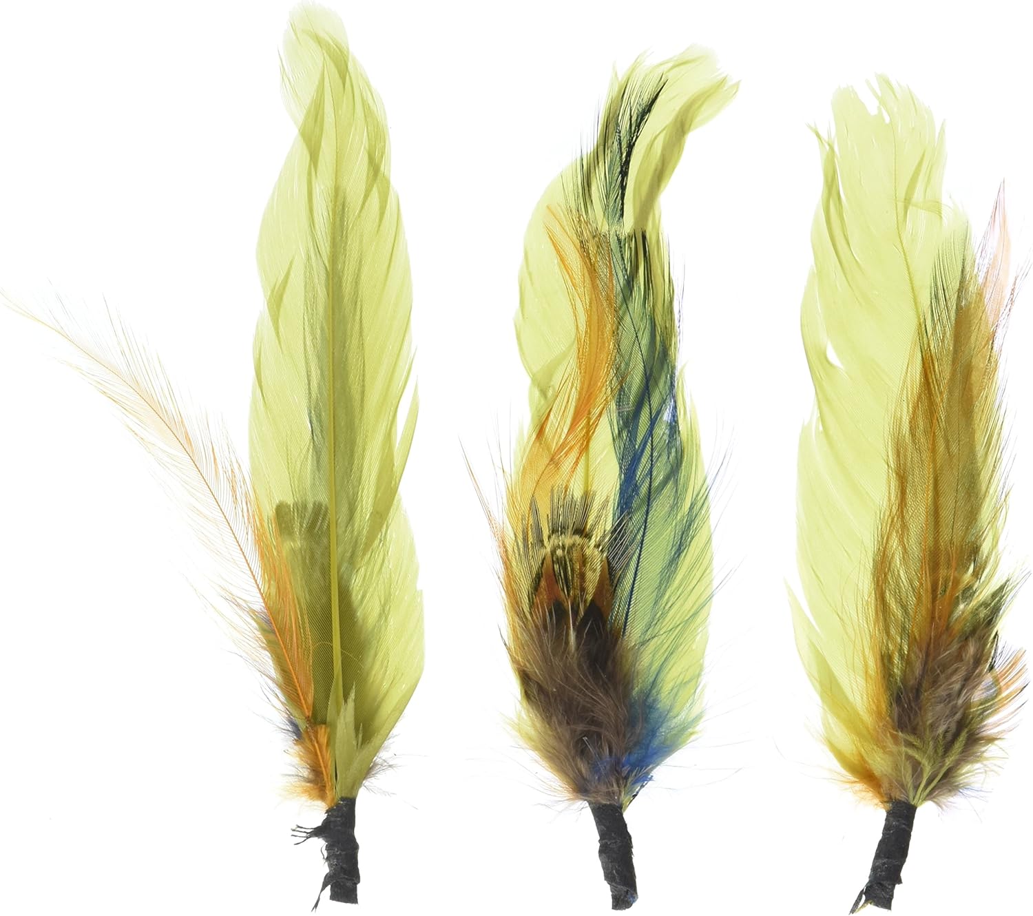 Amazon.com: Midwest Design 3.5-Inch Feather Picks, 3/pkg , Olive/Jasper ...