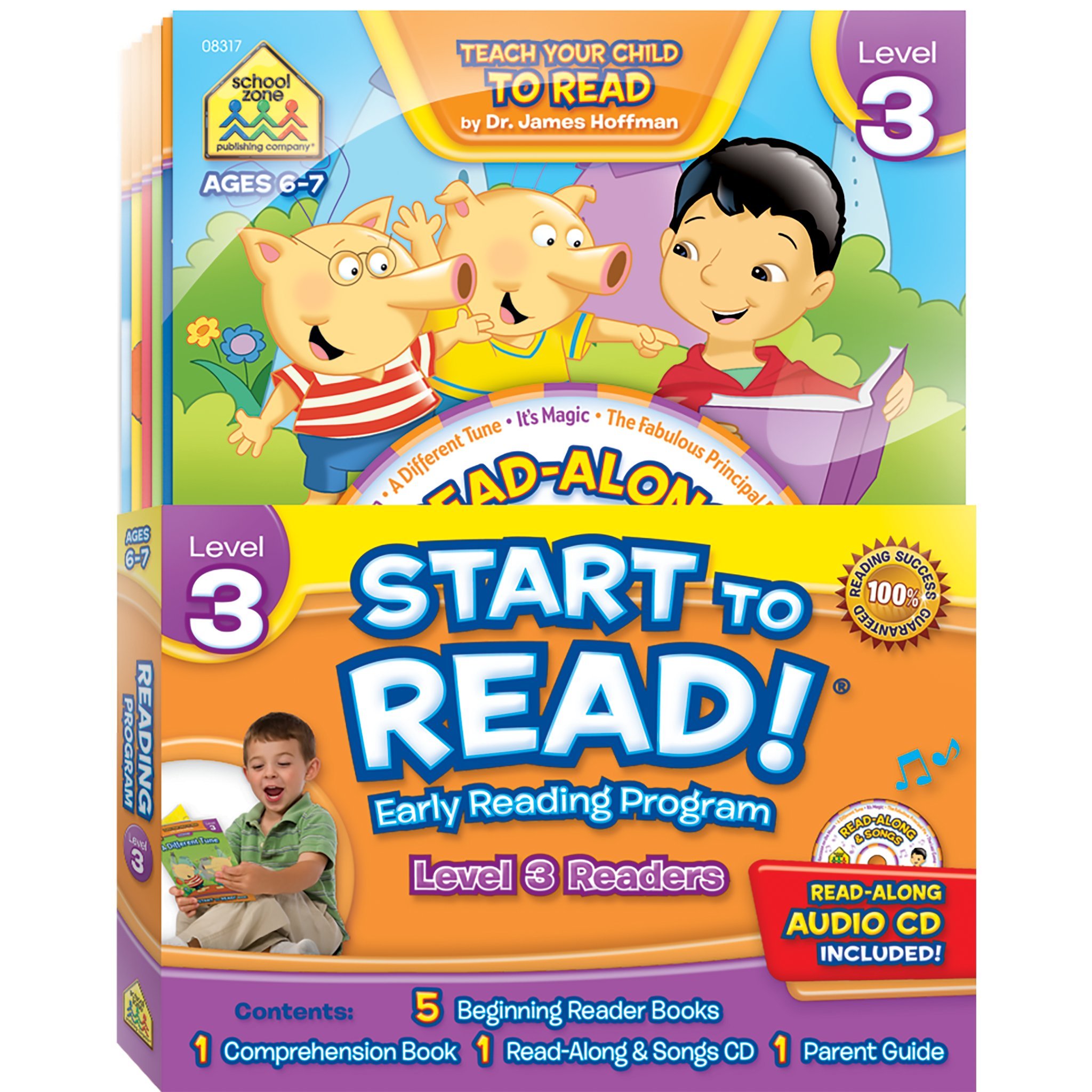 School Zone - Start to Read!® Level 3 Early Reading Program 6-Book Set ...