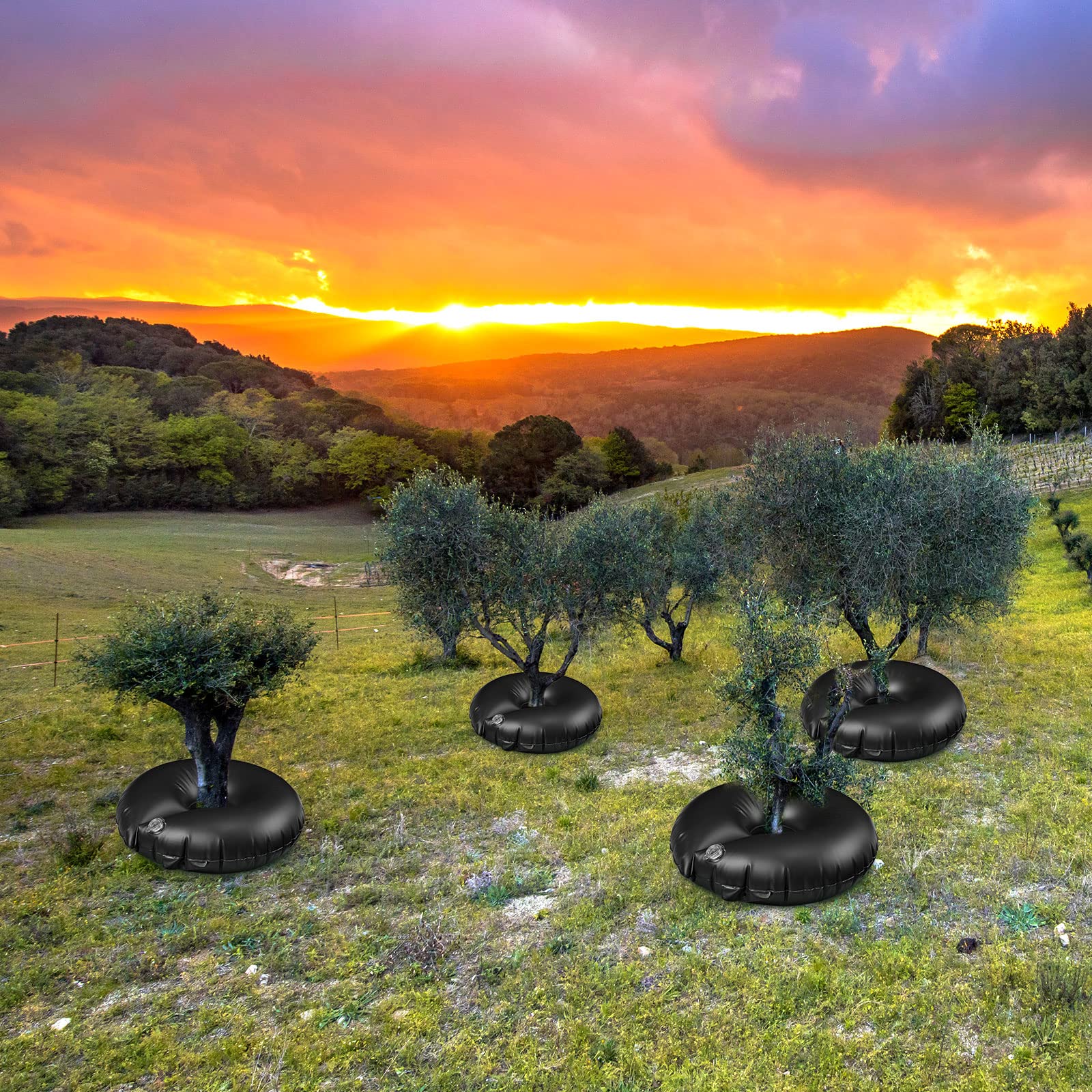 Snapklik.com : TaoBary 8 Pcs 10 Gallon Tree Watering Ring Bag Slow ...