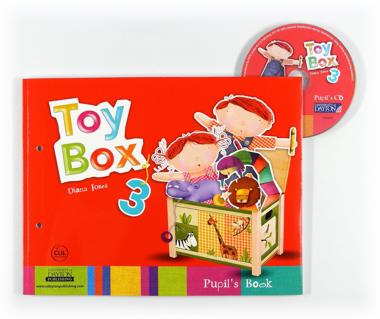 Amazon.com: Toy Box 3. Preschool. Pupil's book: 9786074931075: Jones ...