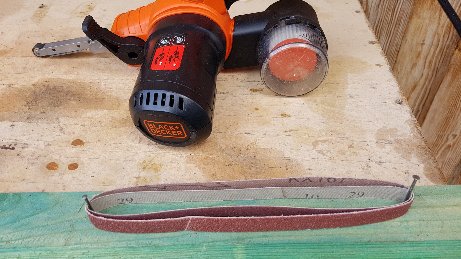 Profi-Gewebe-Schleifbänder │ 48 Stück │ 13 x 451 mm │ je 8 x Korn 40/60 ...