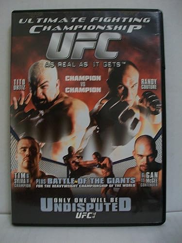 Amazon.com: Ultimate Fighting Championship, Vol. 44: Undisputed [DVD ...