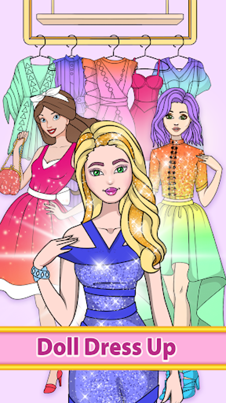 Girl Coloring Dress Up Games - App on Amazon Appstore
