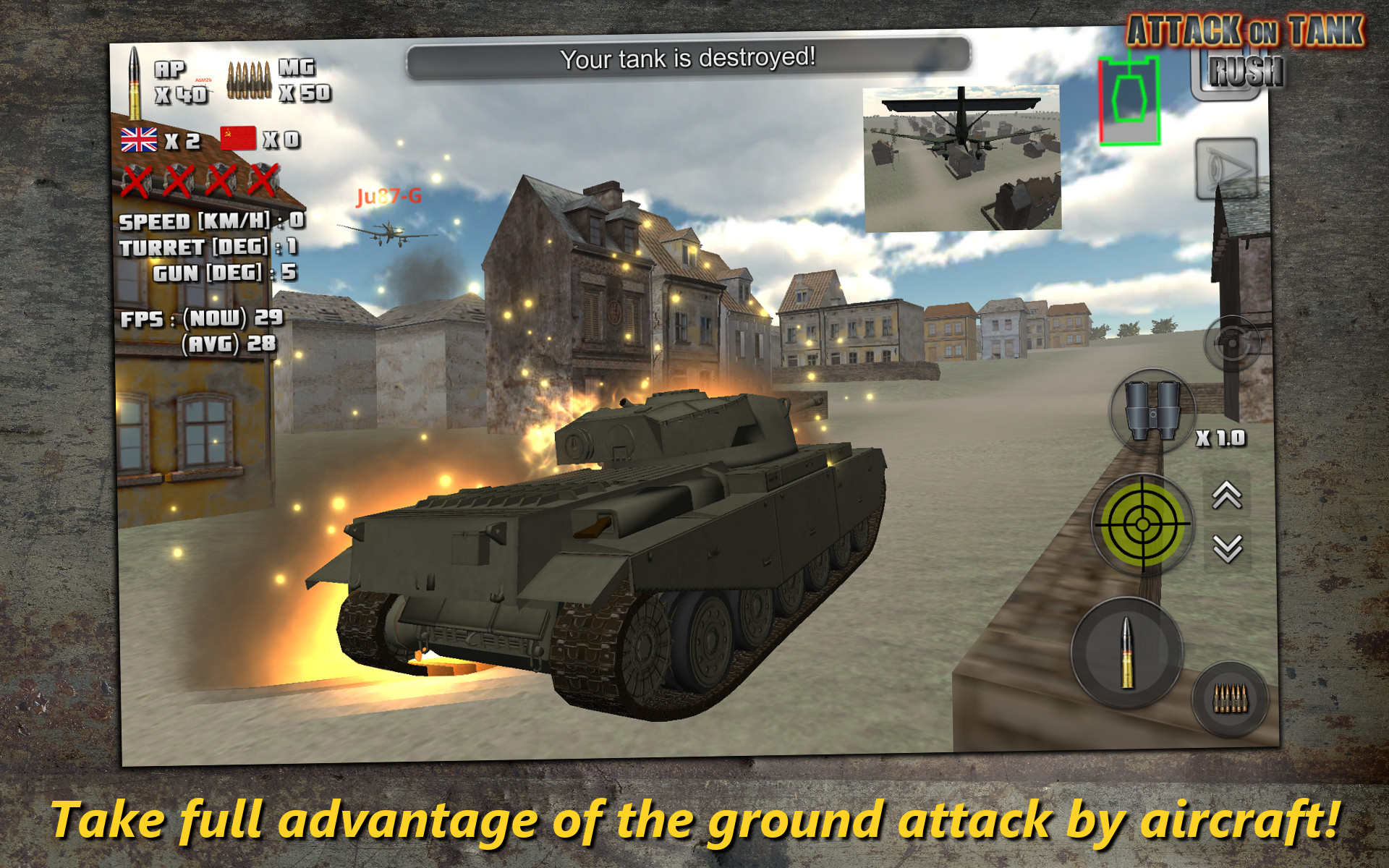 [Demo] Attack on Tank : Rush - World War 2 Heroes - App on Amazon Appstore