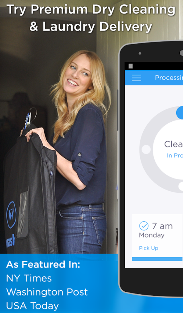 Washio - On demand dry cleaning and laundry delivered - App on Amazon ...